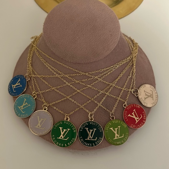 Jewelry | Lv Trunks Bags Pendant On Chain | Poshmark